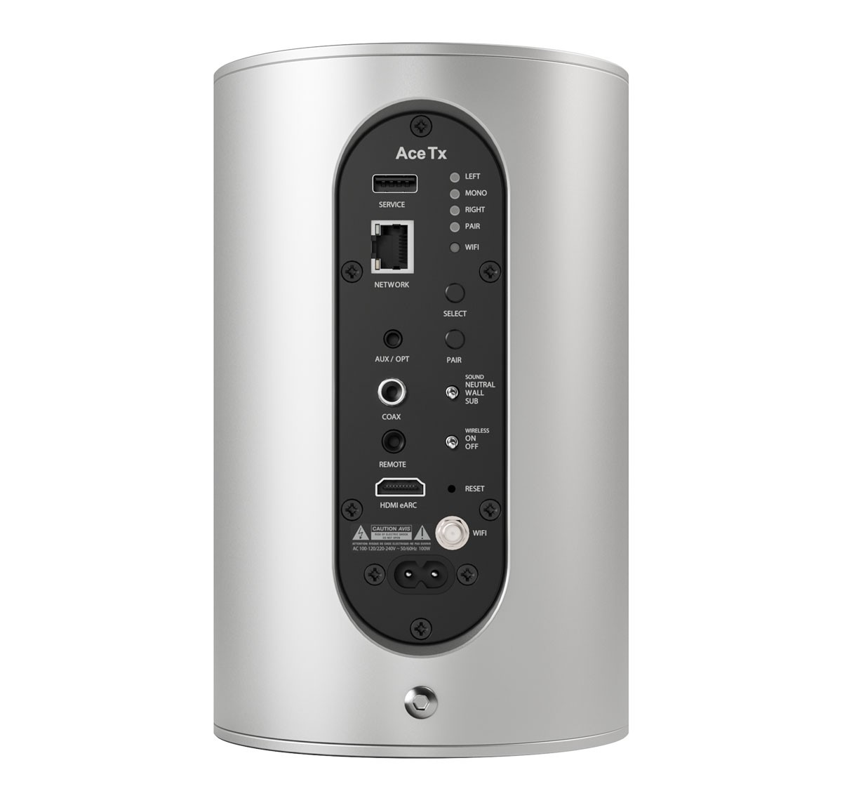 Piega Ace 50 Wireless TX - Aluminium | Knicker & Wortmann Piega Ace 50 Wireless TX - Aluminium | Knicker & Wortmann